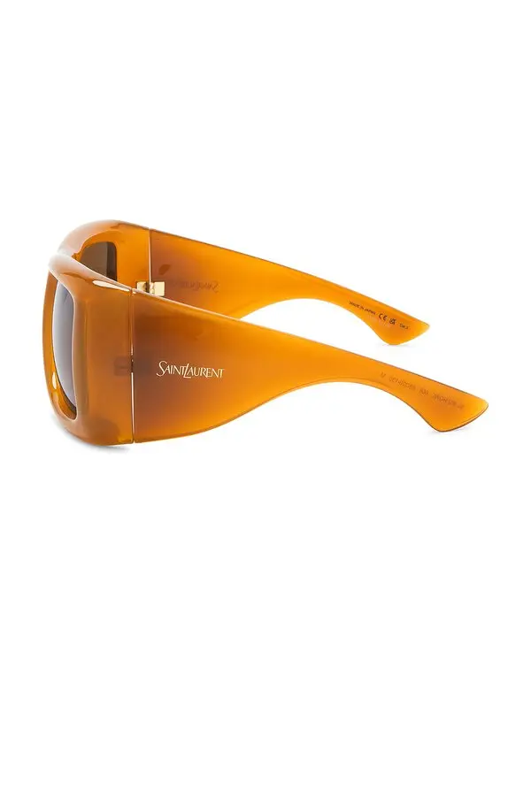 Saint Laurent Howl Oversize Sunglasses - Honey