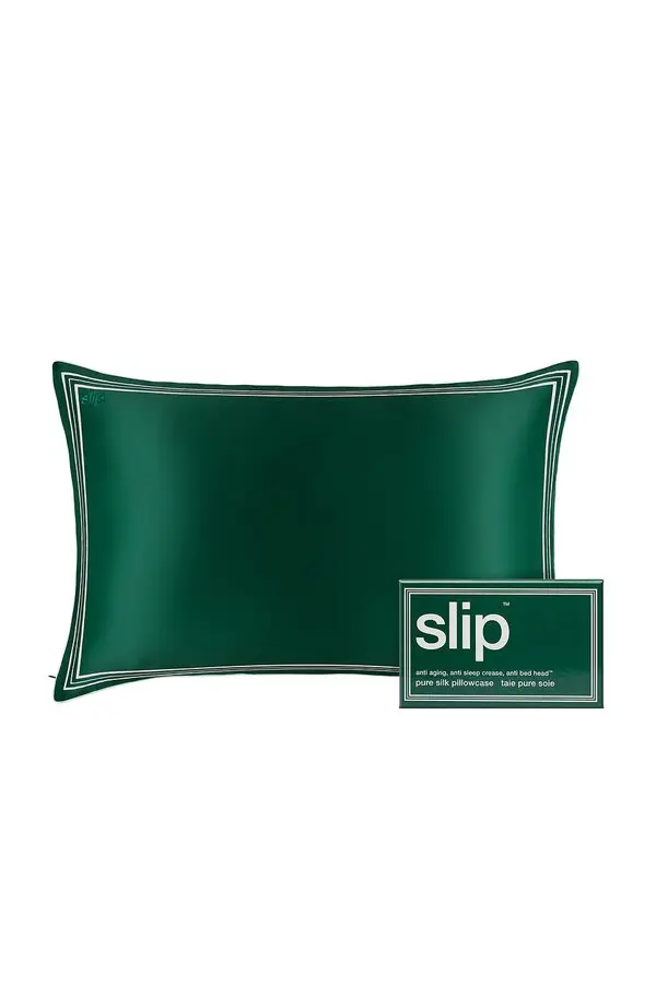 Slip Pure Silk Queen Pillowcase - The Green