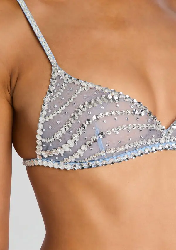Retrofete Tansy Embellished Bra