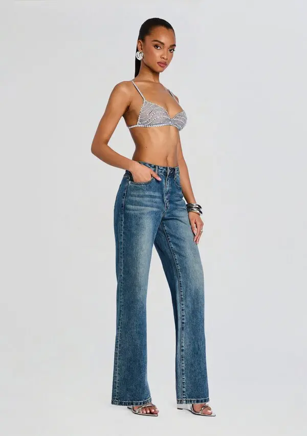 Retrofete Tansy Embellished Bra