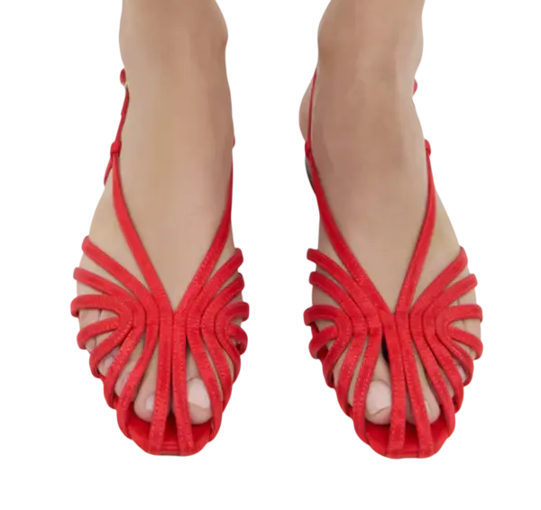 LOEFFLER RANDALL Devon Moire Slingback Sandal