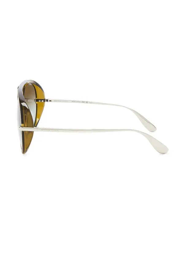 Bottega Veneta Drop Pilot Sunglasses