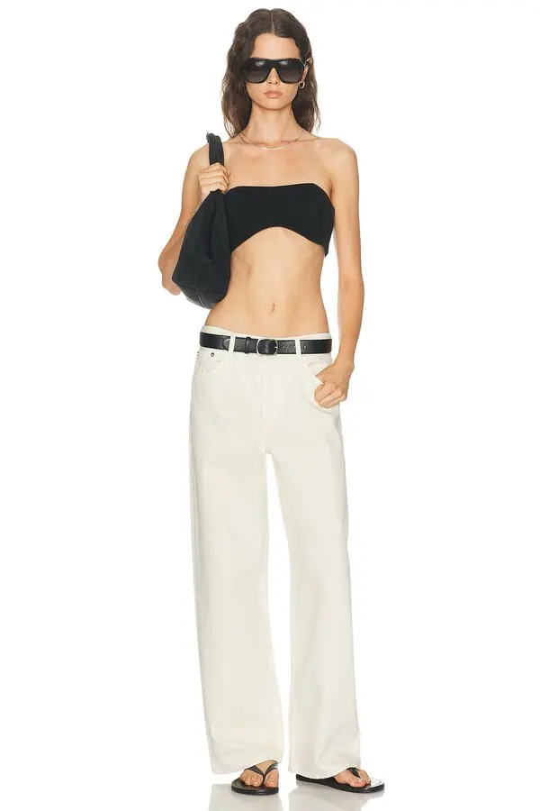 AGOLDE X Maria Mcmanus Denim Bra
