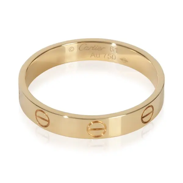 CARTIER Yellow Gold Love Ring - Yellow_gold