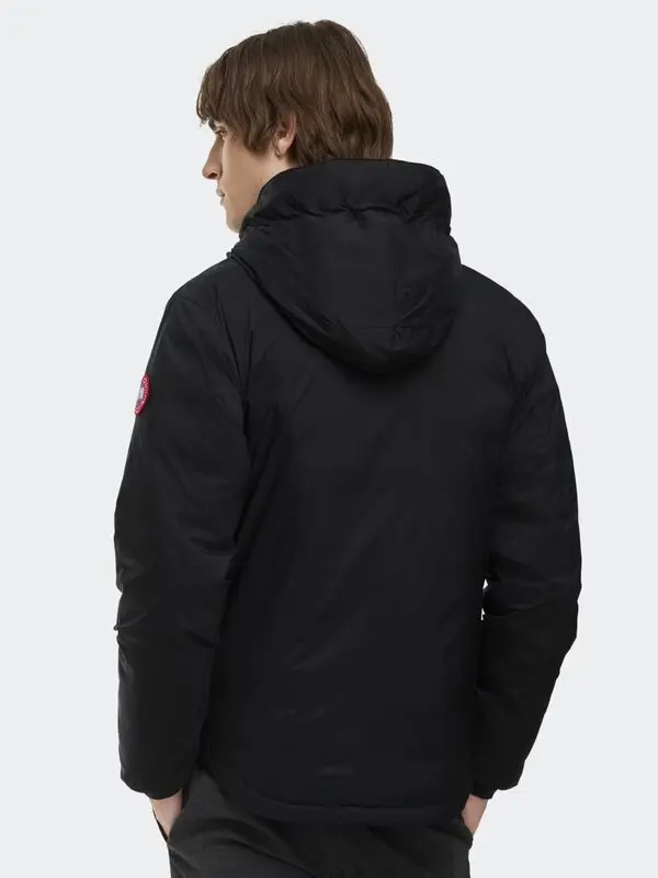 Canada Goose Lodge Down Hooded Jacket - Black
