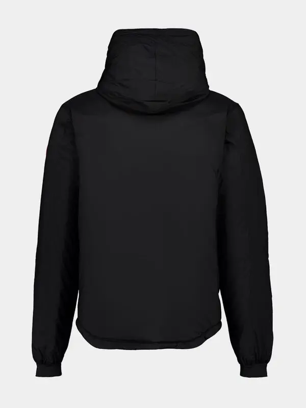 Canada Goose Lodge Down Hooded Jacket - Black