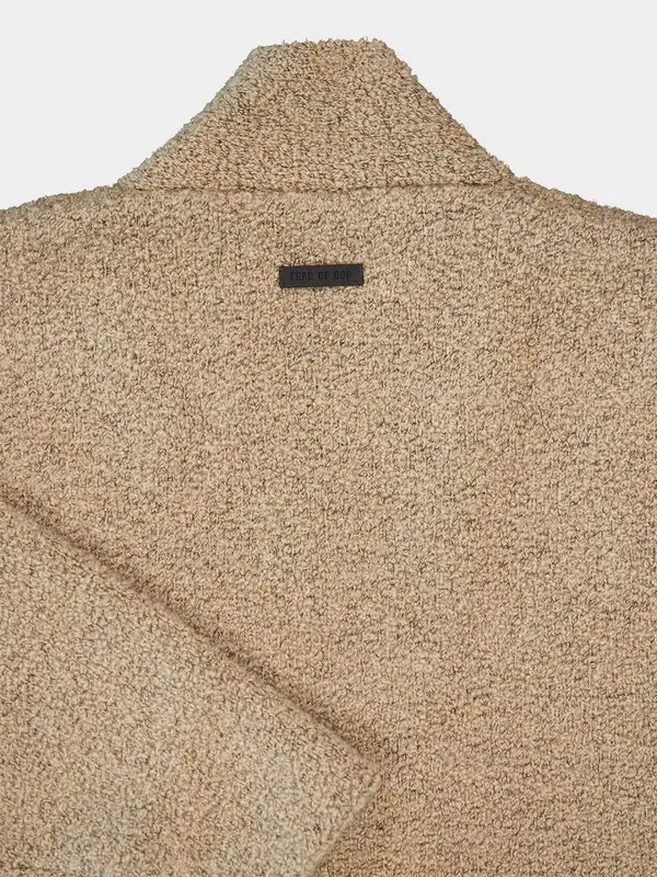 Fear Of God Wool Mohair V-neck Sweater - Beige