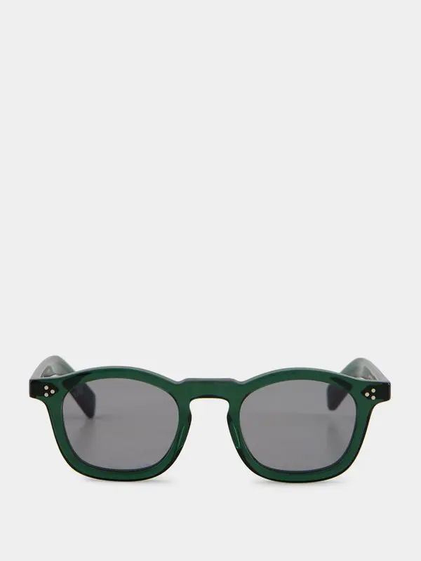 EYEVAN 7285 Round Frame Sunglasses - Green