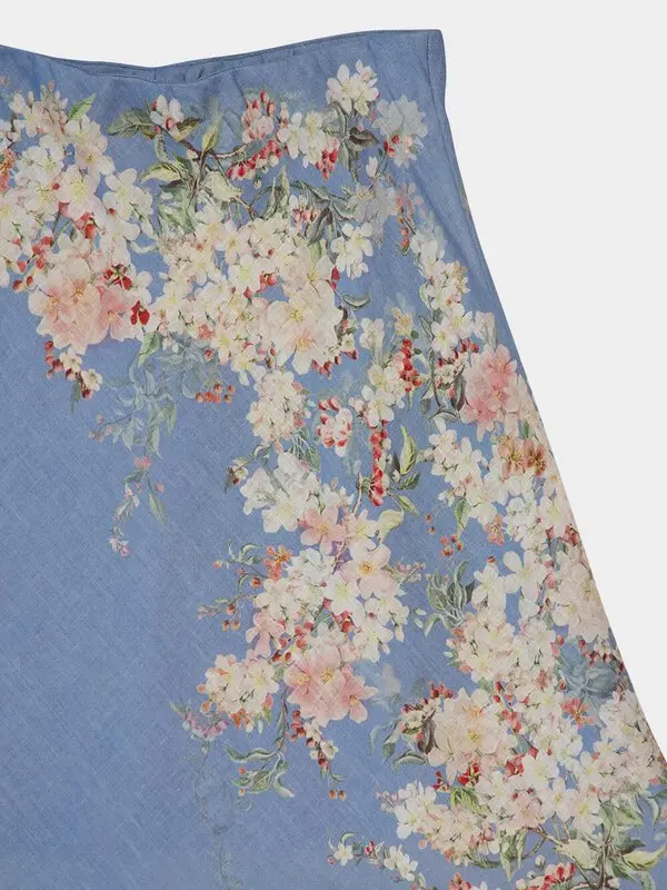 Zimmermann Cascadian Bias Maxi Skirt - Multicolour