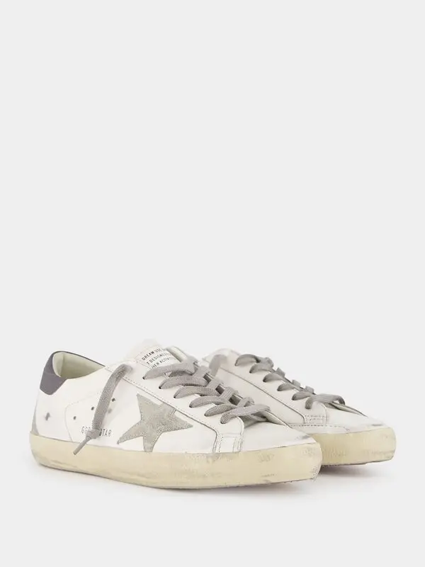 GOLDEN GOOSE Super Star Leather & Suede Sneakers