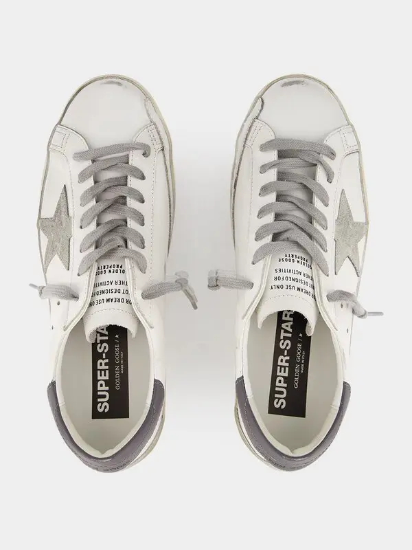 GOLDEN GOOSE Super Star Leather & Suede Sneakers