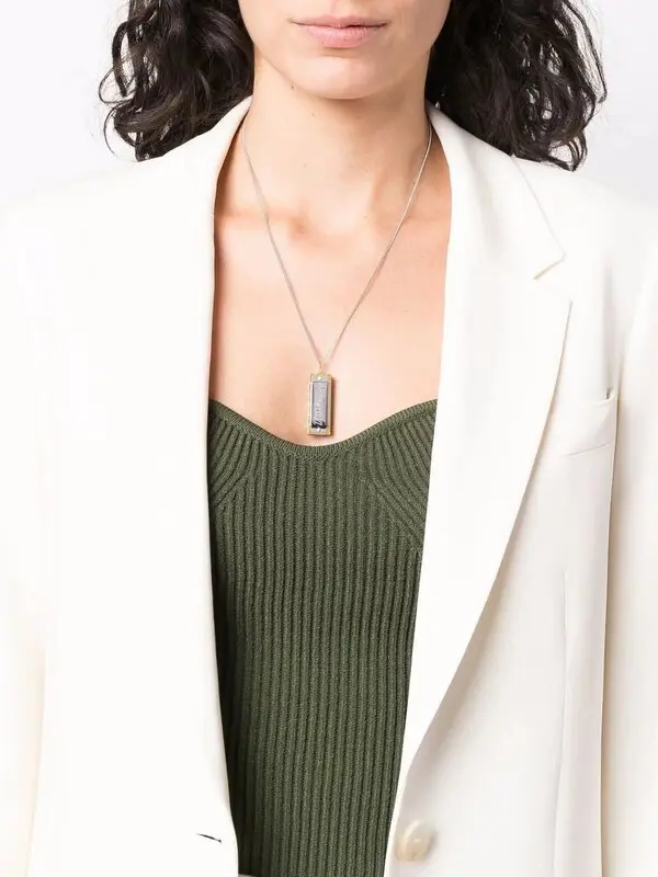 LEMAIRE Harmonica Pendant Necklace