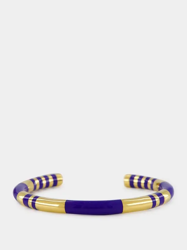 AURÉLIE BIDERMANN Positano Lapis Bangle - Blue