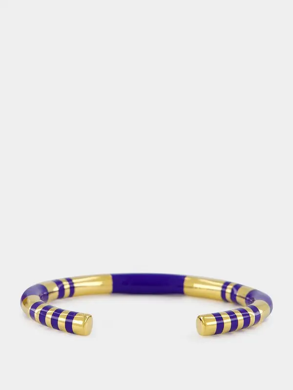 AURÉLIE BIDERMANN Positano Lapis Bangle - Blue
