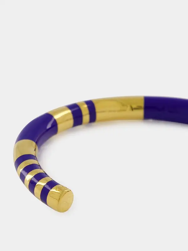 AURÉLIE BIDERMANN Positano Lapis Bangle - Blue
