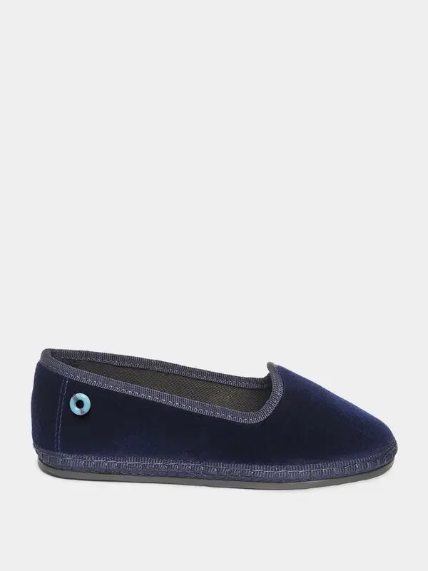 PIEDATERRE Modigliani Bambino Slippers - Blue