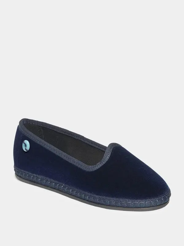 PIEDATERRE Modigliani Bambino Slippers - Blue