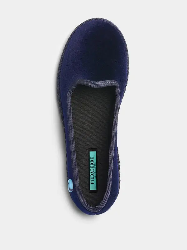 PIEDATERRE Modigliani Bambino Slippers - Blue