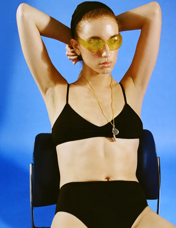 Araks Tonne High-waisted Bikini Bottom - Black