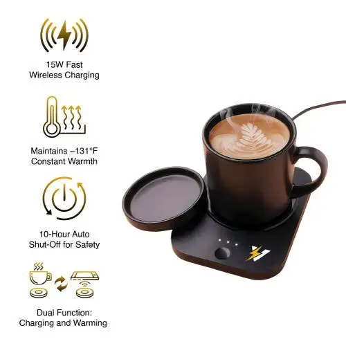 PURSONIC Sip & Charge Mug Warmer