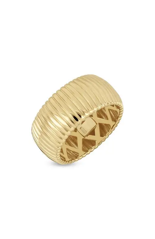 Bony Levy 14k Gold Ridged Ring