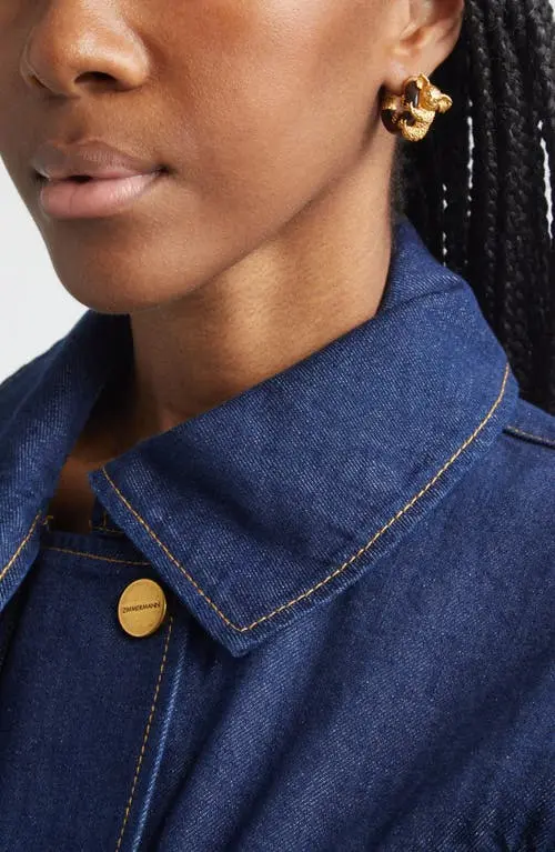 Zimmermann Mira Koala Hoop Earrings