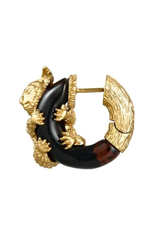 Zimmermann Mira Koala Hoop Earrings