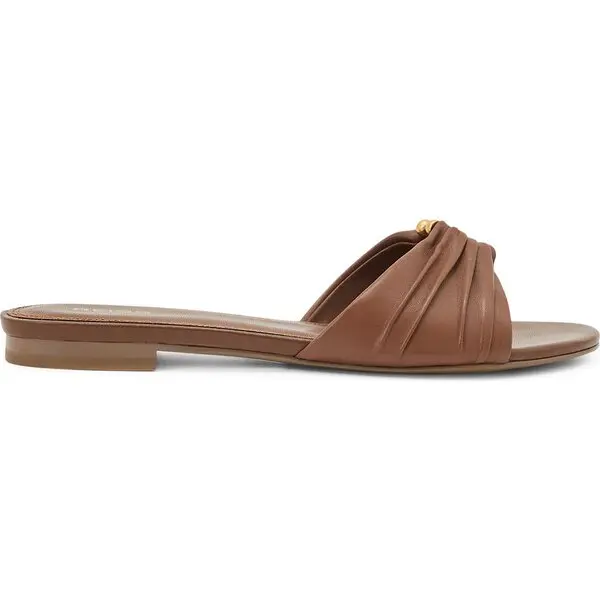 REISS Alana Open Ring Slide Sandals