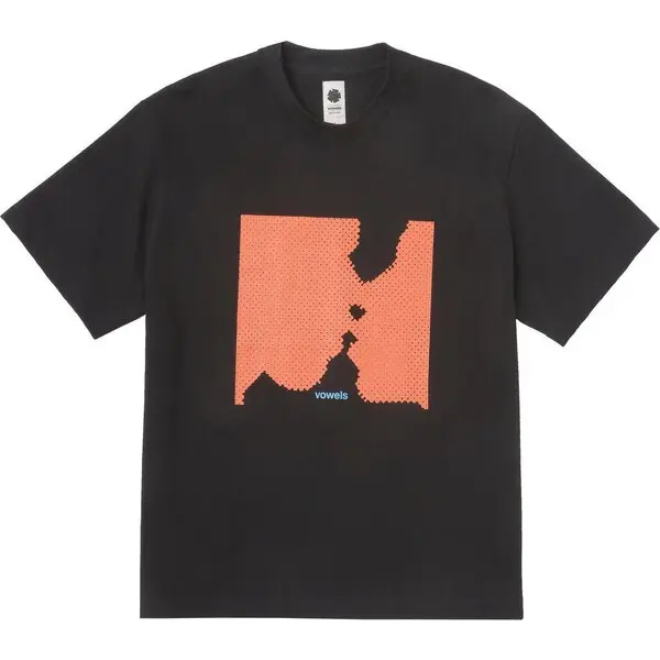 VOWELS For Ray Tee - Black