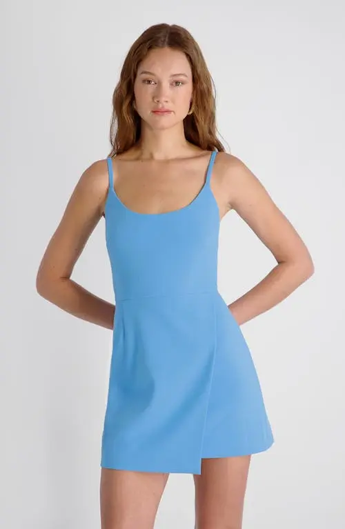 French Connection Whisper Asymmetric Hem Mini Dress
