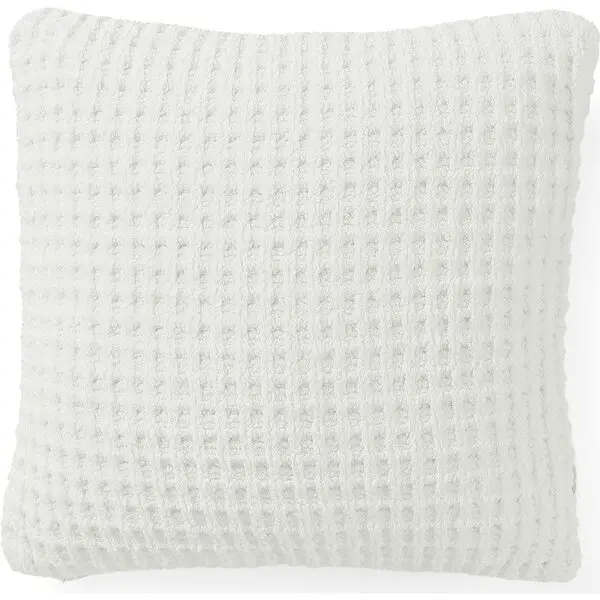 SUNDAY CITIZEN Snug Waffle Throw Pillow - Off White