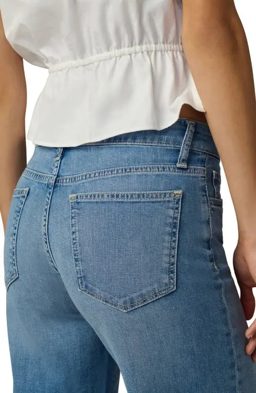 Joe's Jeans The Lou Lou Mid-rise Wide-leg Jeans