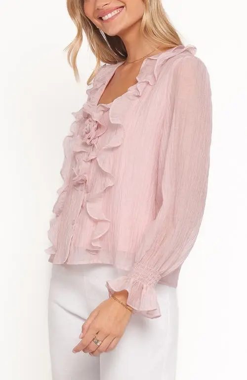 PETAL & PUP Lennon Ruffle Top