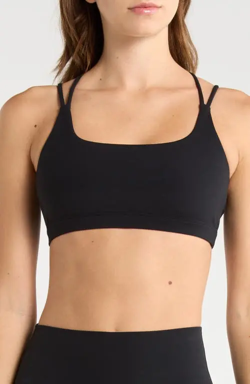 MPG Cloud Strappy Sports Bra - Black