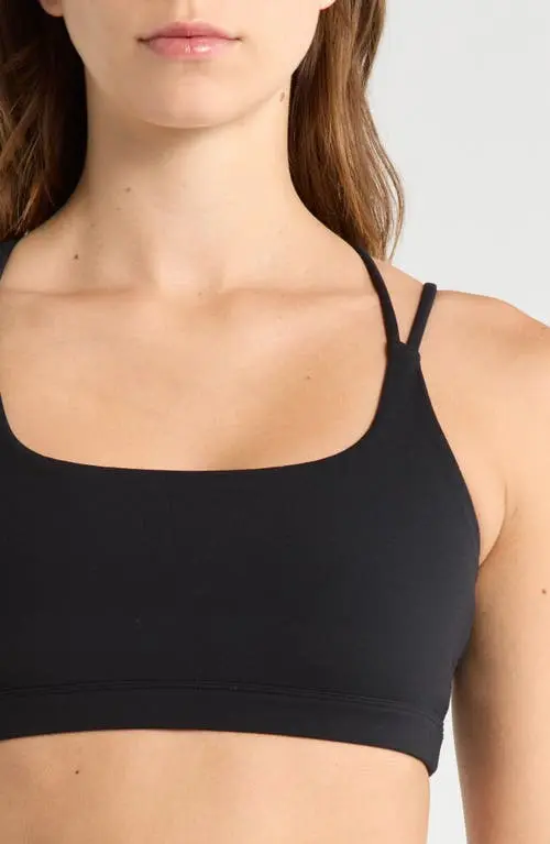 MPG Cloud Strappy Sports Bra - Black