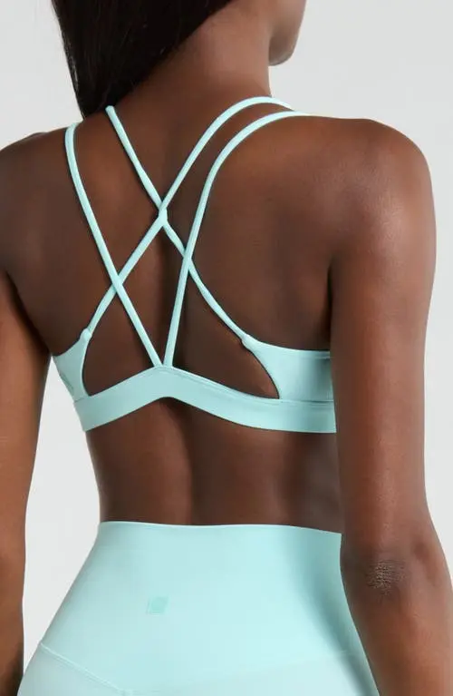MPG Cloud Strappy Sports Bra - Limpet Shell