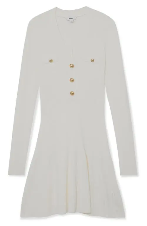REISS Lavelle Knit Mini Dress