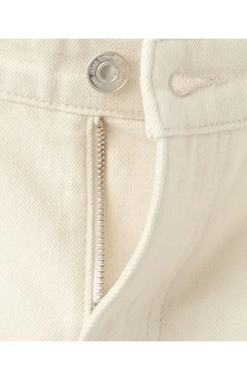 Mango Low Rise Wide Leg Jeans - Vanilla