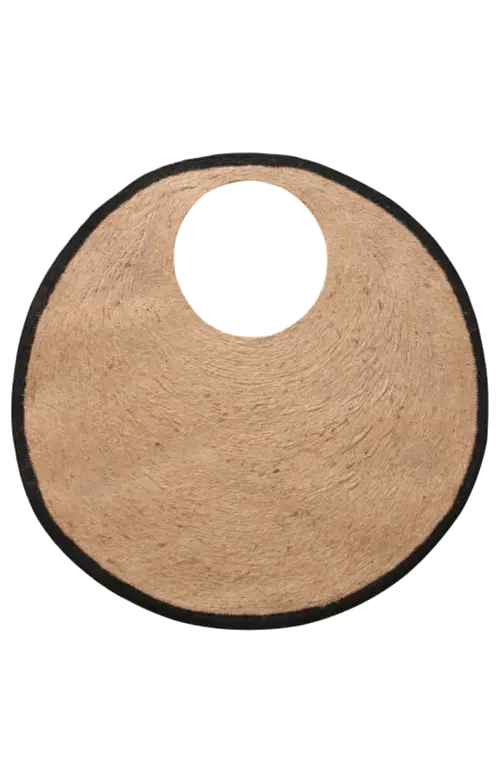 BRUNNA.CO The Solo Halo Jute Bag - Beige