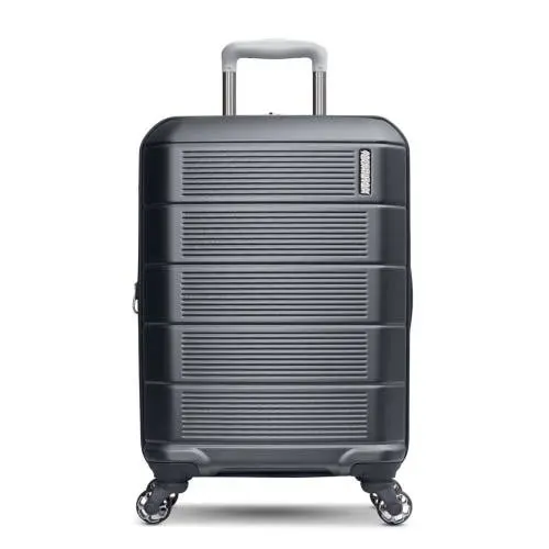 AMERICAN TOURISTER Stratum 2.0 Hardside 20" Spinner Carry On Luggage - Charcoal