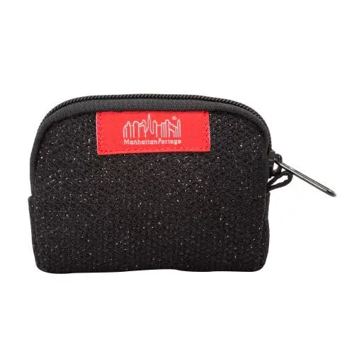 MANHATTAN PORTAGE Midnight Coin Purse - Black