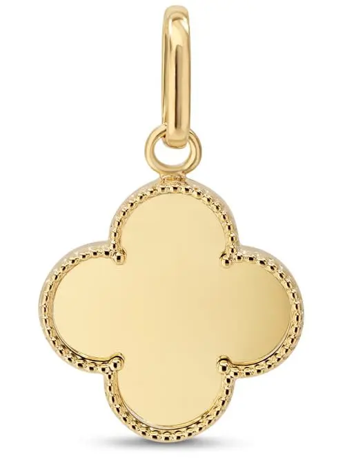 DEVATA Clover 14k Gold Pendant - Yellow Gold