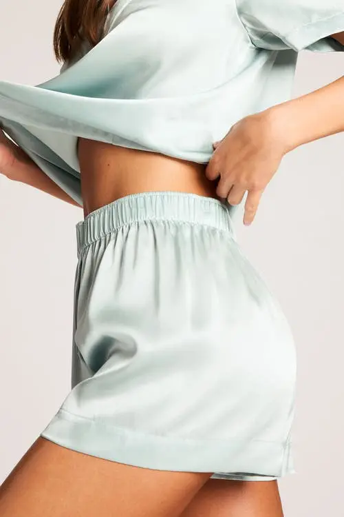 NEGATIVE UNDERWEAR Eclipse Washable Silk Boxer - Mist