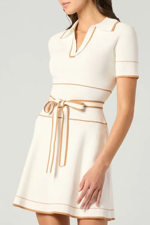 Shoshanna Veneto Knit Maggie Mini Dress