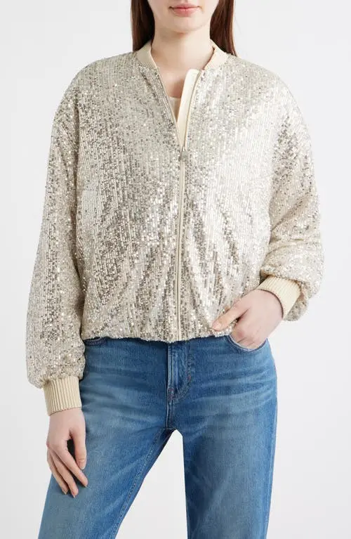 Hugo Boss Sequin Bomber Jacket