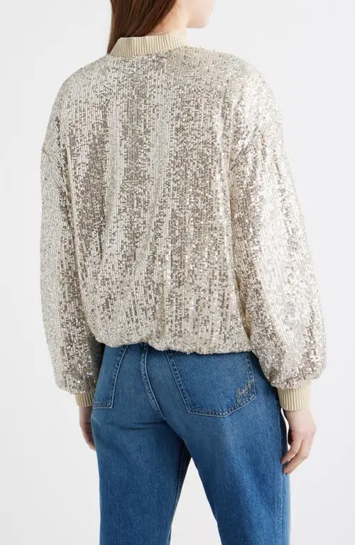 Hugo Boss Sequin Bomber Jacket