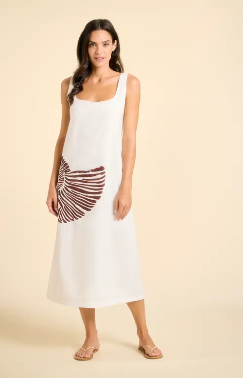 SITANO Shellona Maxi Dress - White