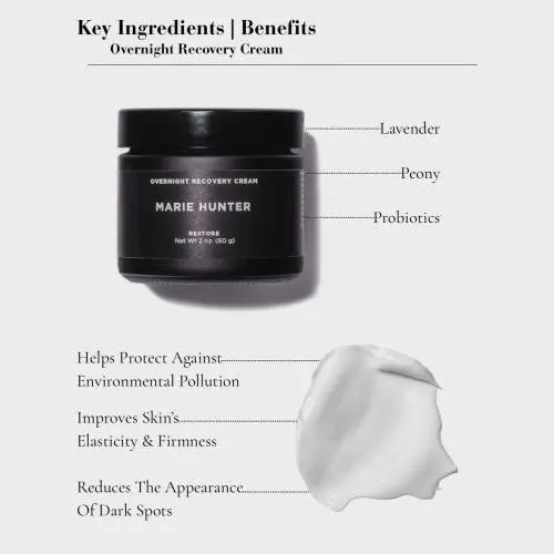 MARIE HUNTER Overnight Recovery Cream