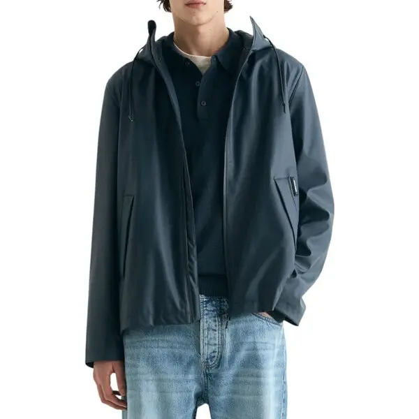 SCALPERS Waterproof Hooded Parka - Darknavy