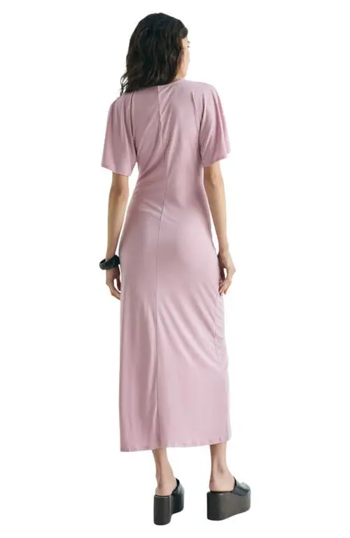 SCALPERS Cupro Midi Dress